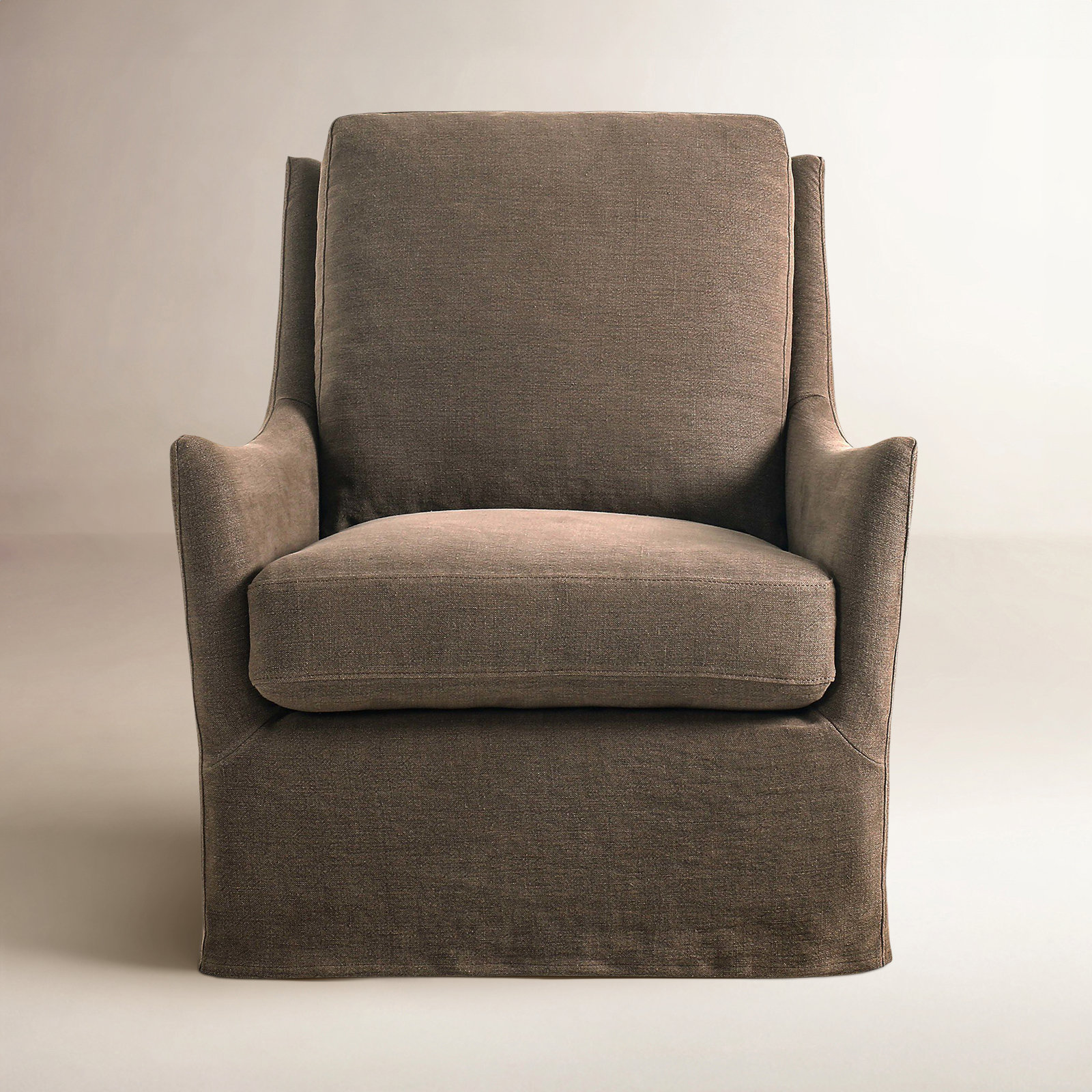 Birch Lane™ Hillside Monette Glider Swivel-Broadway Coffee | Birch Lane