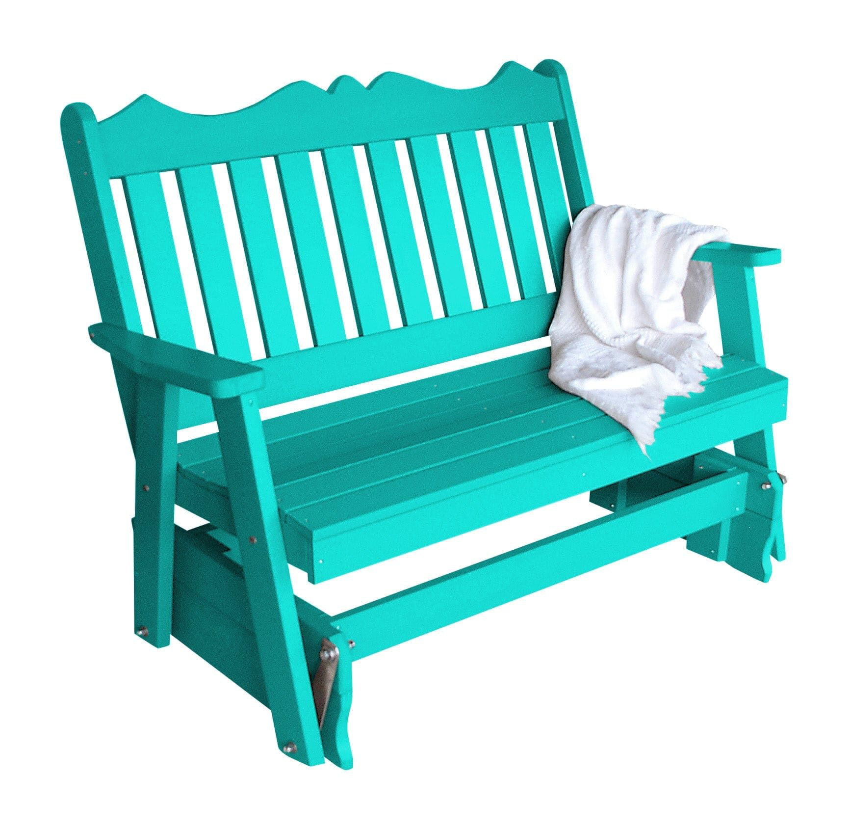 Winston Porter 4 Foot York Recycled Plastic Porch Glider - Wayfair Canada