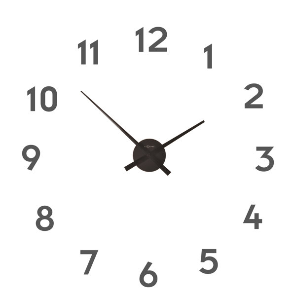 Ivy Bronx Hands Only Wall Clock & Reviews | Wayfair