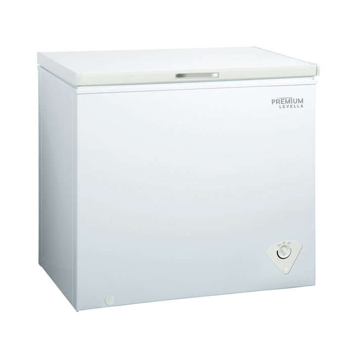 Premium Levella 10 Cubic Feet Chest Freezer with Adjustable Temperature ...