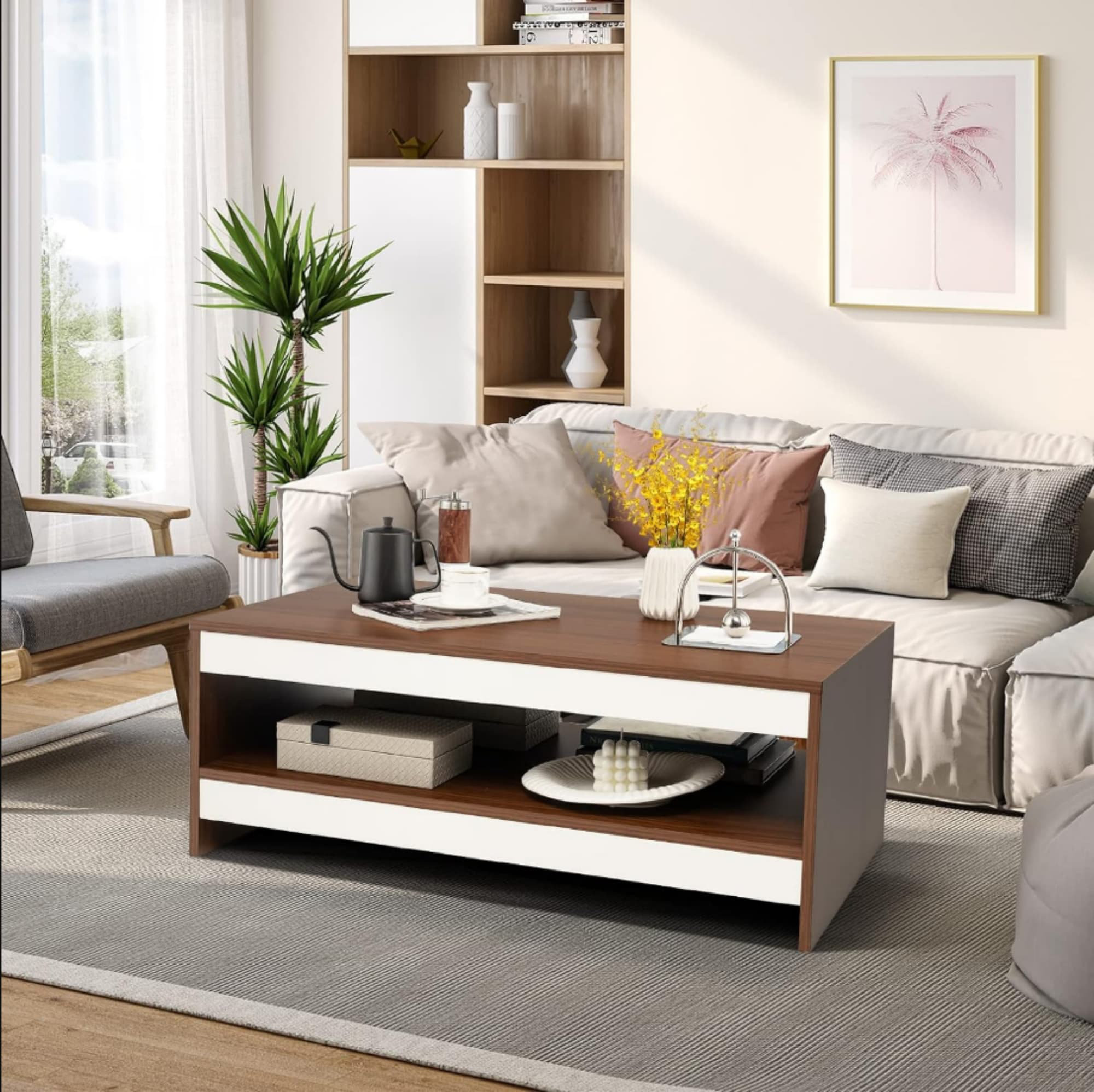 Ebern Designs Wendi Solid Wood Coffee Table | Wayfair