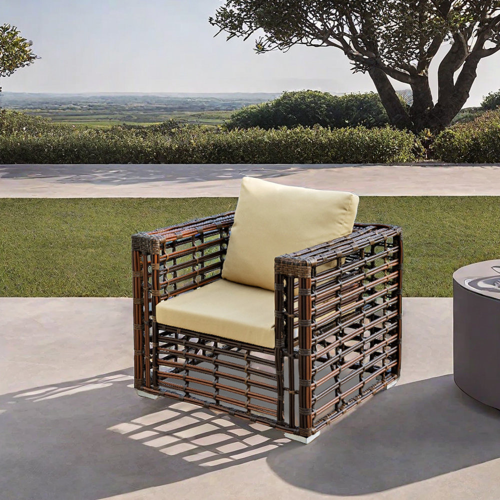 Bayou Breeze Cameshia Outdoor Lounge Chair | Wayfair