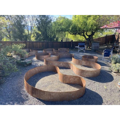 Dakota Tin Metal Lawn Edging & Reviews | Wayfair