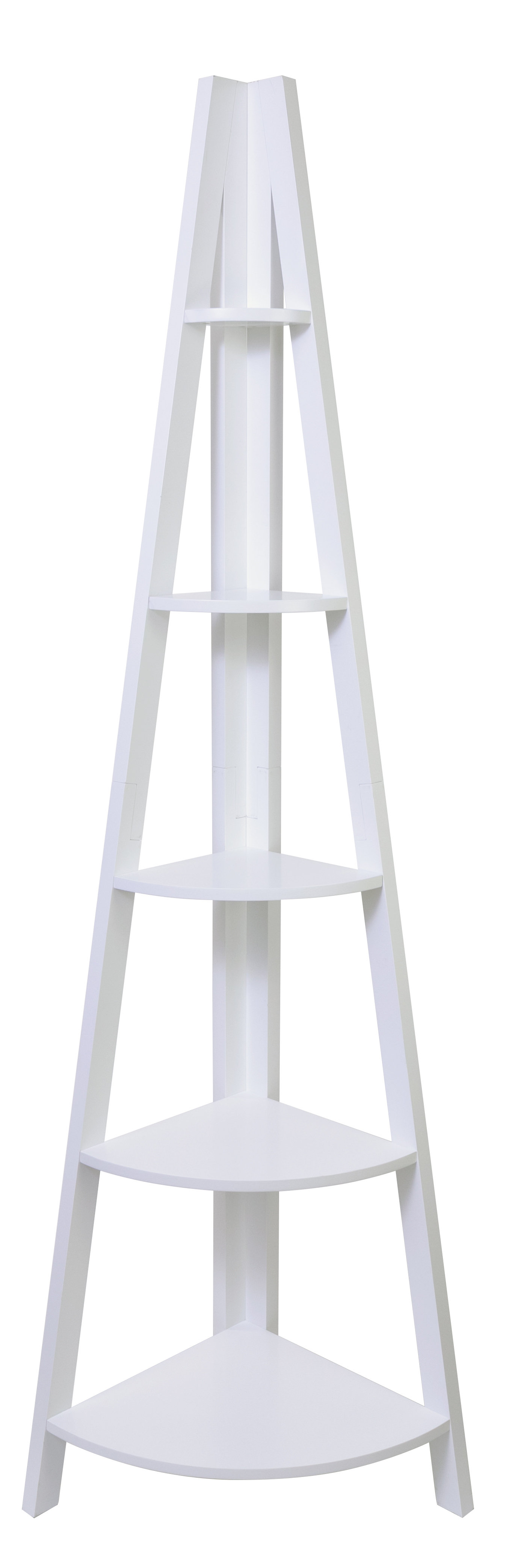 Red Barrel Studio® 5 Piece Triangle Corner Shelf & Reviews | Wayfair