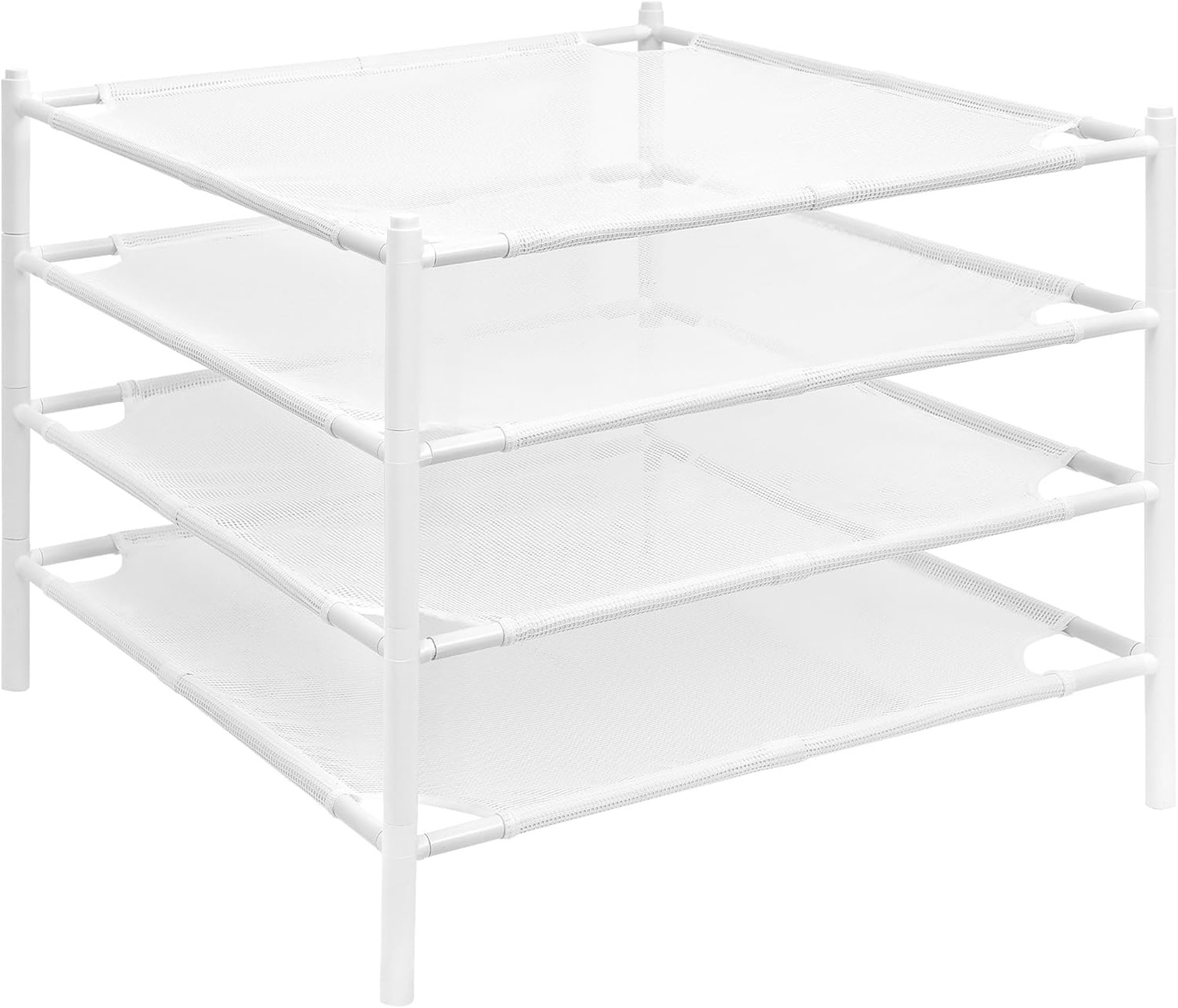 Rebrilliant Stackable Sweater Drying Rack - 4-Pack Mesh Flat Drying ...