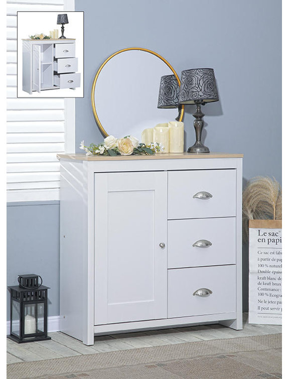 ClassicLiving Ardentown 3 - Drawer Chest of Drawers | Wayfair.co.uk