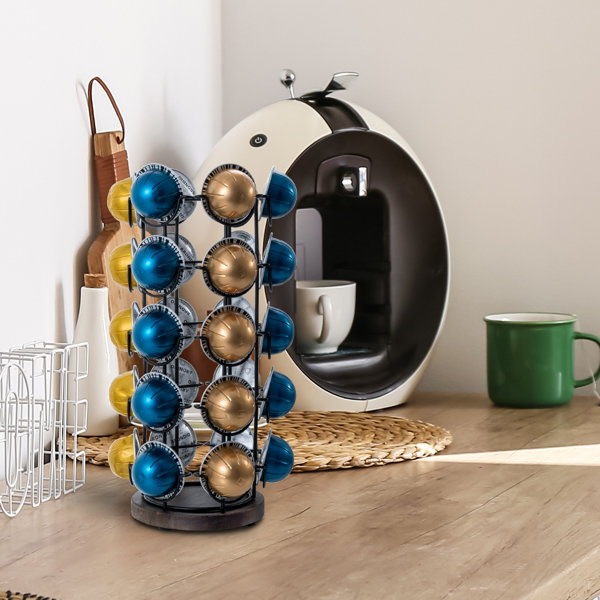 MyGift Coffee Bar Accessories Nespresso Vertuo Capsules Holder ...