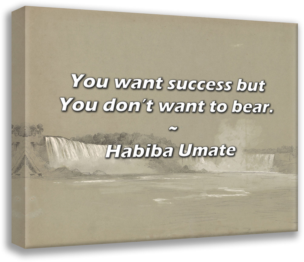 Fleur De Lis Living Artsy Quote "You want success but You don’t want to ...