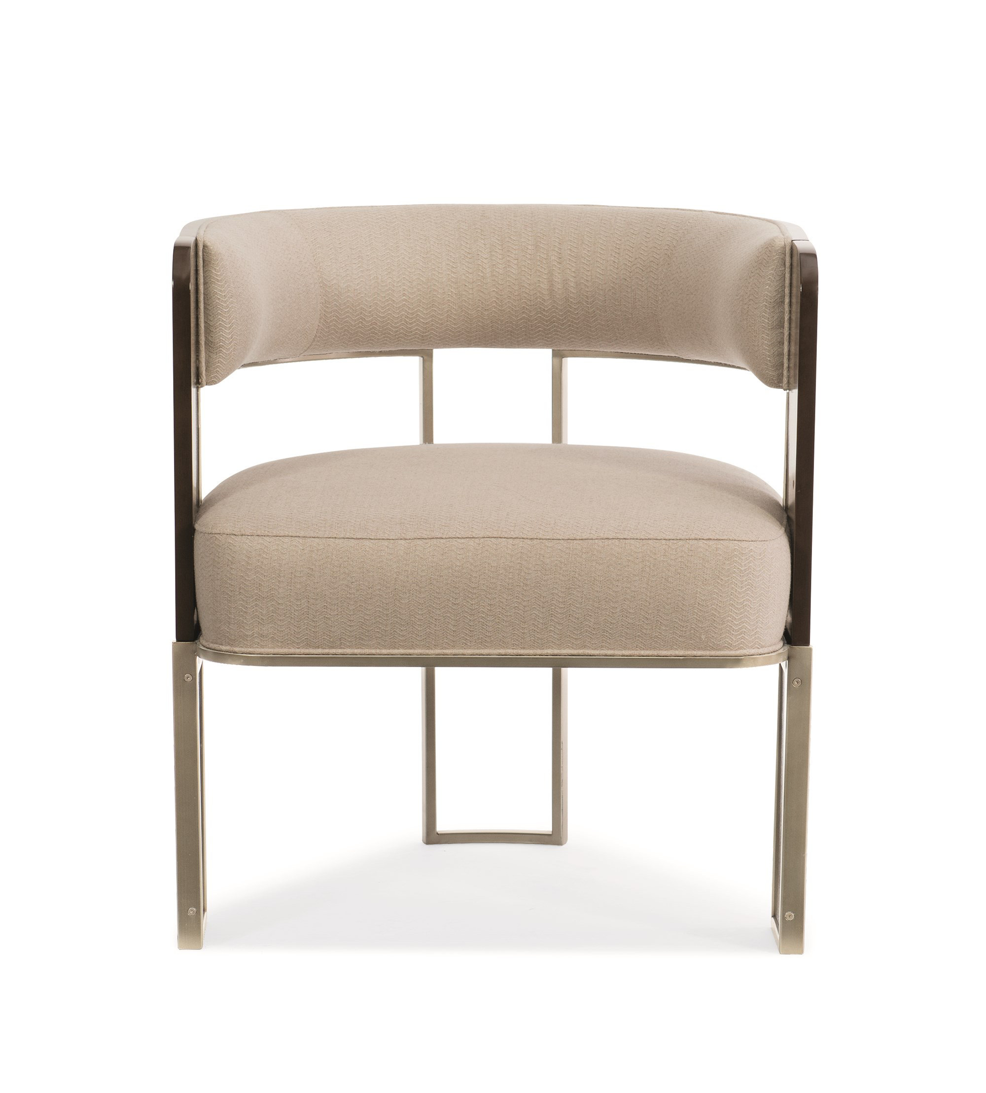 Caracole Modern Streamline 25.5" Wide Barrel Chair | Wayfair