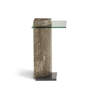 Maitland-Smith Stratus Glass Abstract End Table | Wayfair