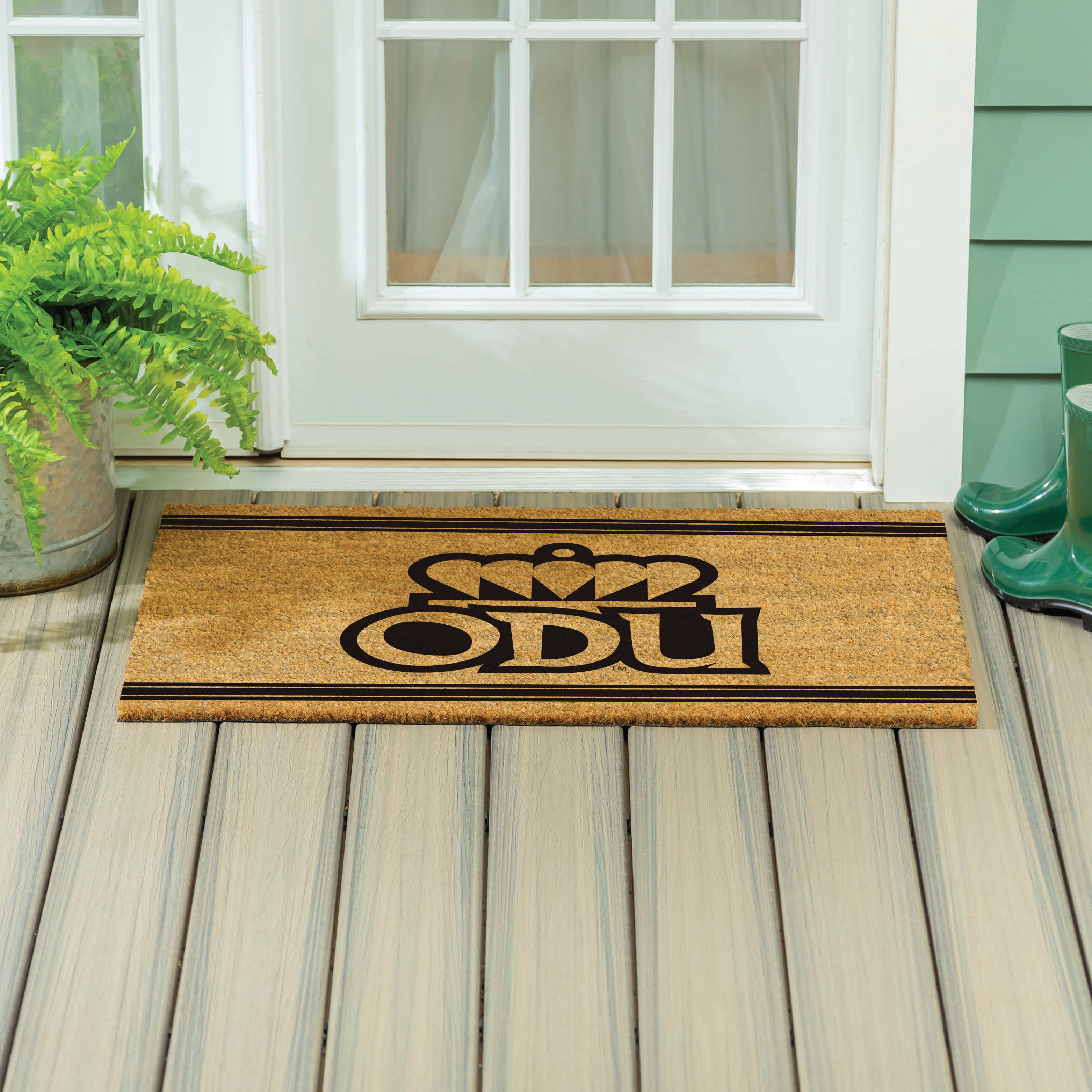 Ophelia & Co. Old Dominion University Large One Color Coir Mat, 36"x24 ...