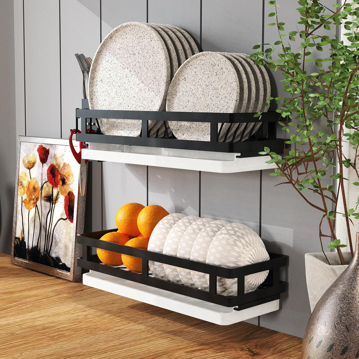 Turopi 2 Tier Dish Rack - Wayfair Canada