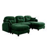 Ivy Bronx Flexible Modular Design Chenille Sofa For Living Rooms ...