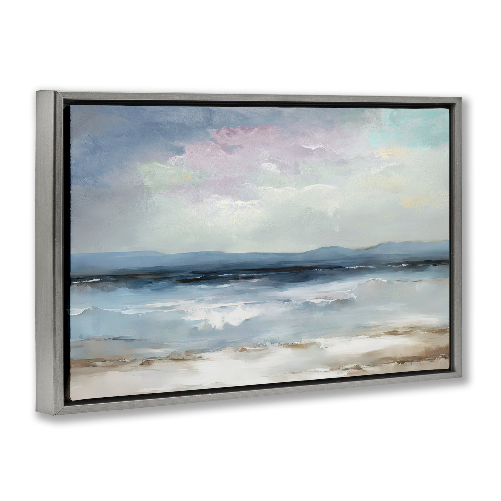 Hokku Designs Coastal Sea Of Sighs Floating Frame, design by Annabelle ...