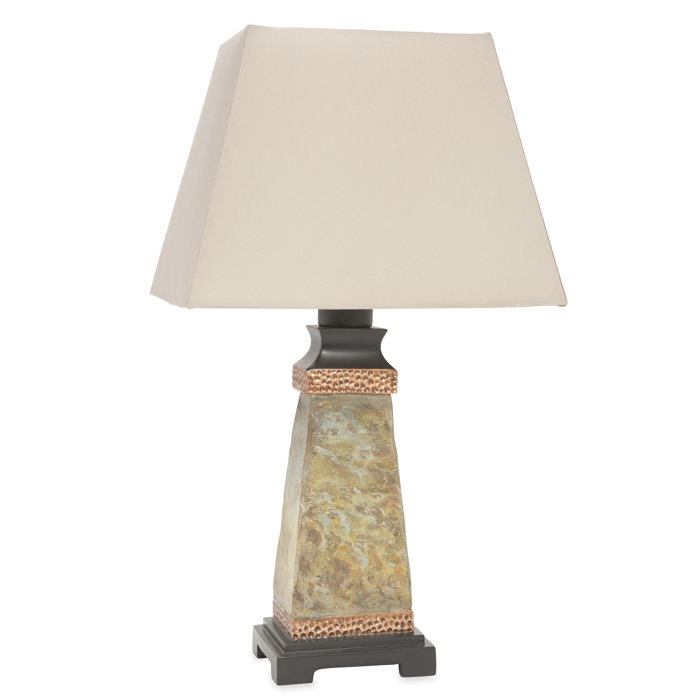 Plow & Hearth Weatherproof Slate Outdoor 23" Table Lamp & Reviews | Wayfair