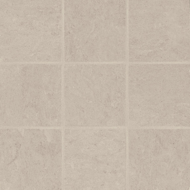 Bedrosians Thaddeus 4" x 4" Porcelain Grid Mosaic Tile | Perigold