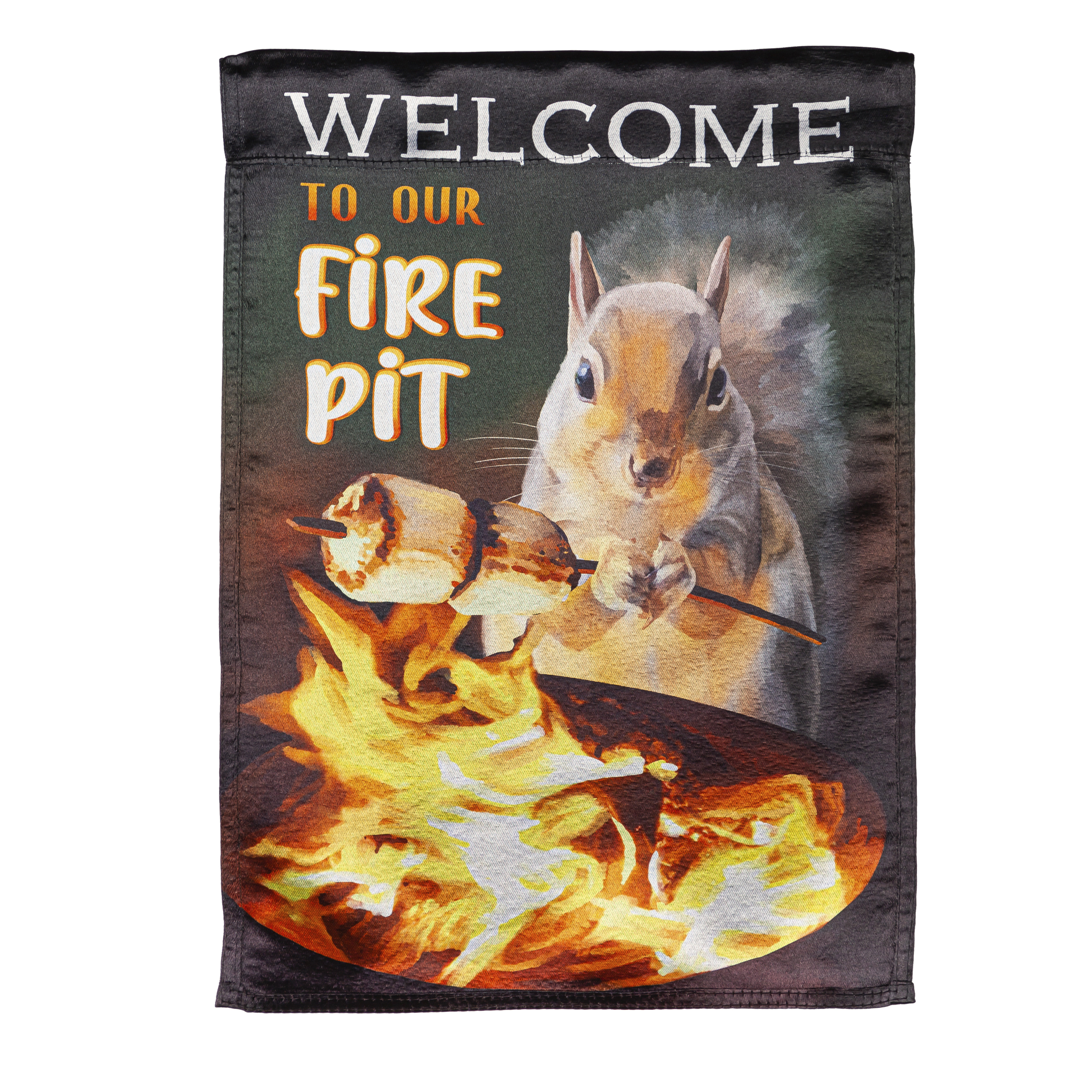 Evergreen Enterprises, Inc Welcome to our Fire Pit Garden Lustre Flag ...