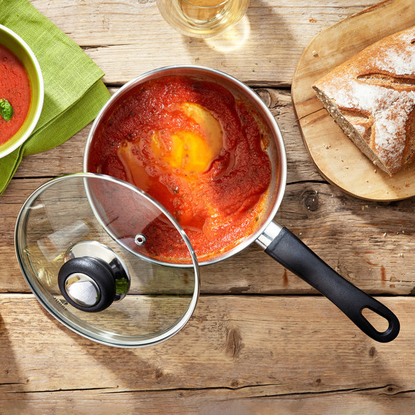 Judge Vista Stainless Steel Saucepan with Glass Lid & Reviews | Wayfair ...
