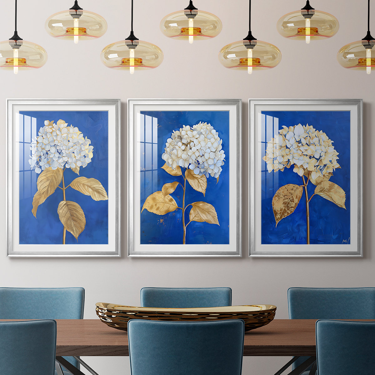 Canora Grey FLORAL Series XCIII -Custom Framed Premium Print W Matt - 3 ...