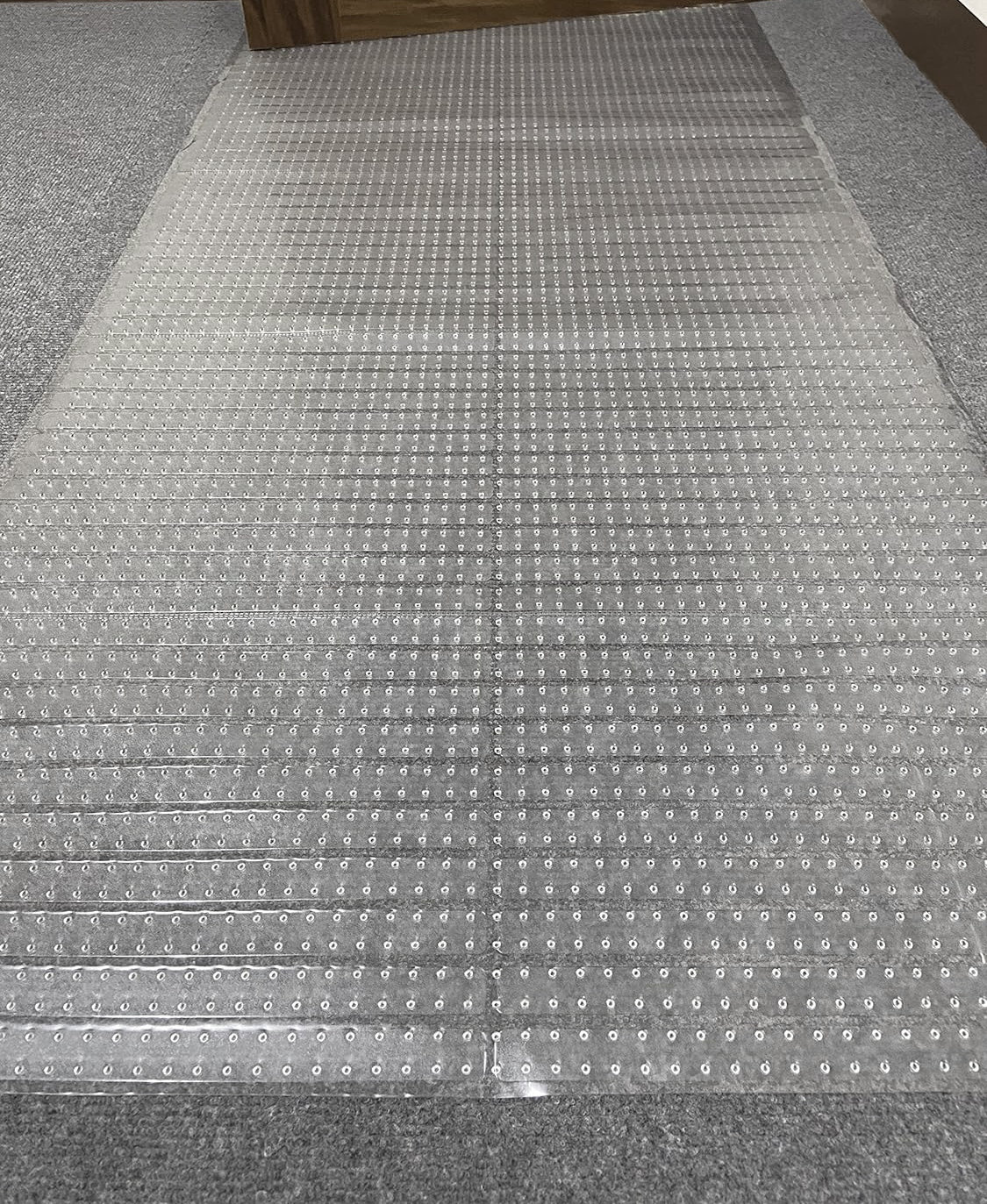 Symple Stuff Clear Floor Protector For Carpet Transparent Vinyl Plastic ...