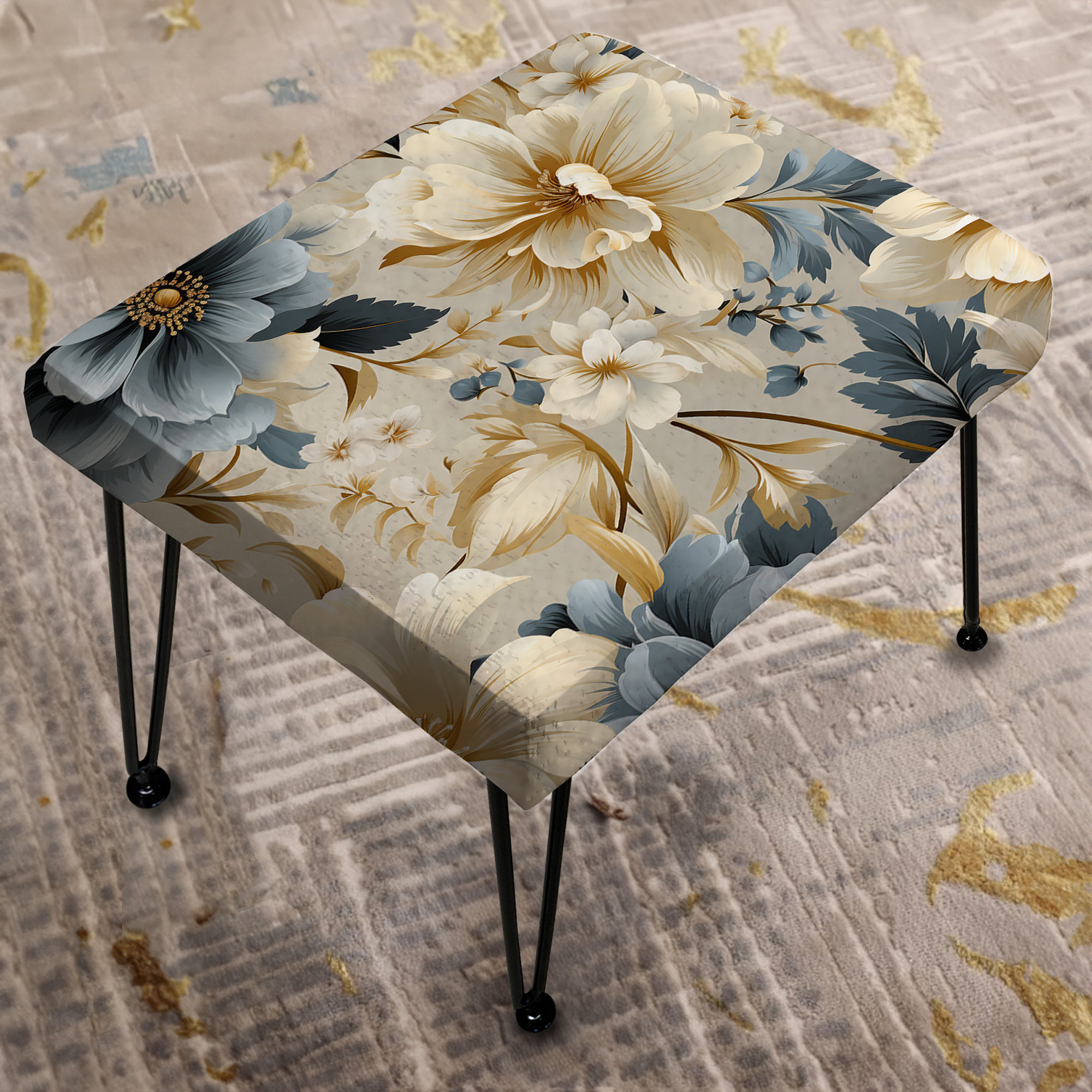 Design Art Neo Victorian Fusion Victorian Pattern XII - Floral ...