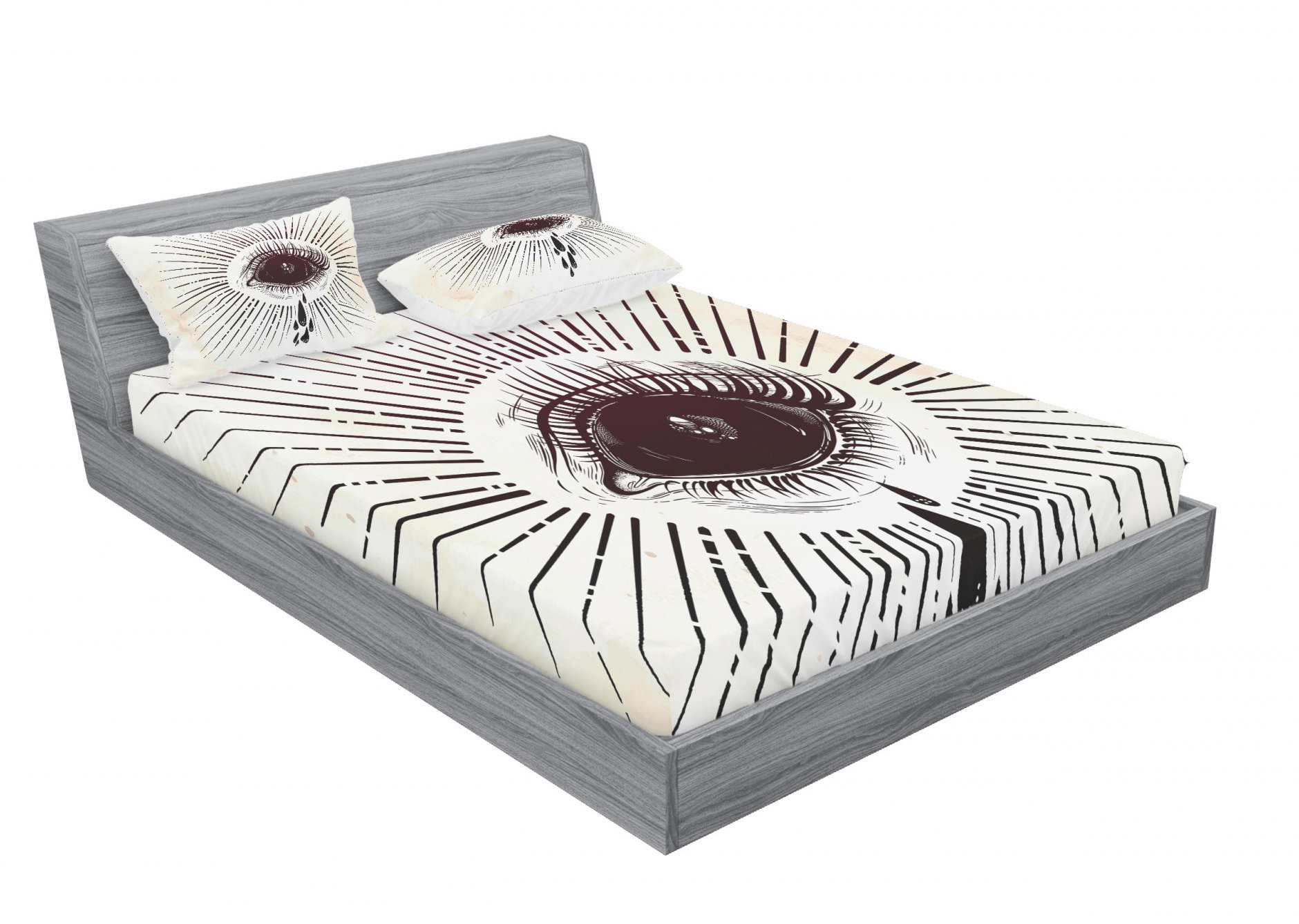 Ambesonne Eyeball Sheet Set | Wayfair