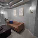 Trent Austin Design® Pecora 84.5" Faux Leather Tuxedo Arm Sofa ...