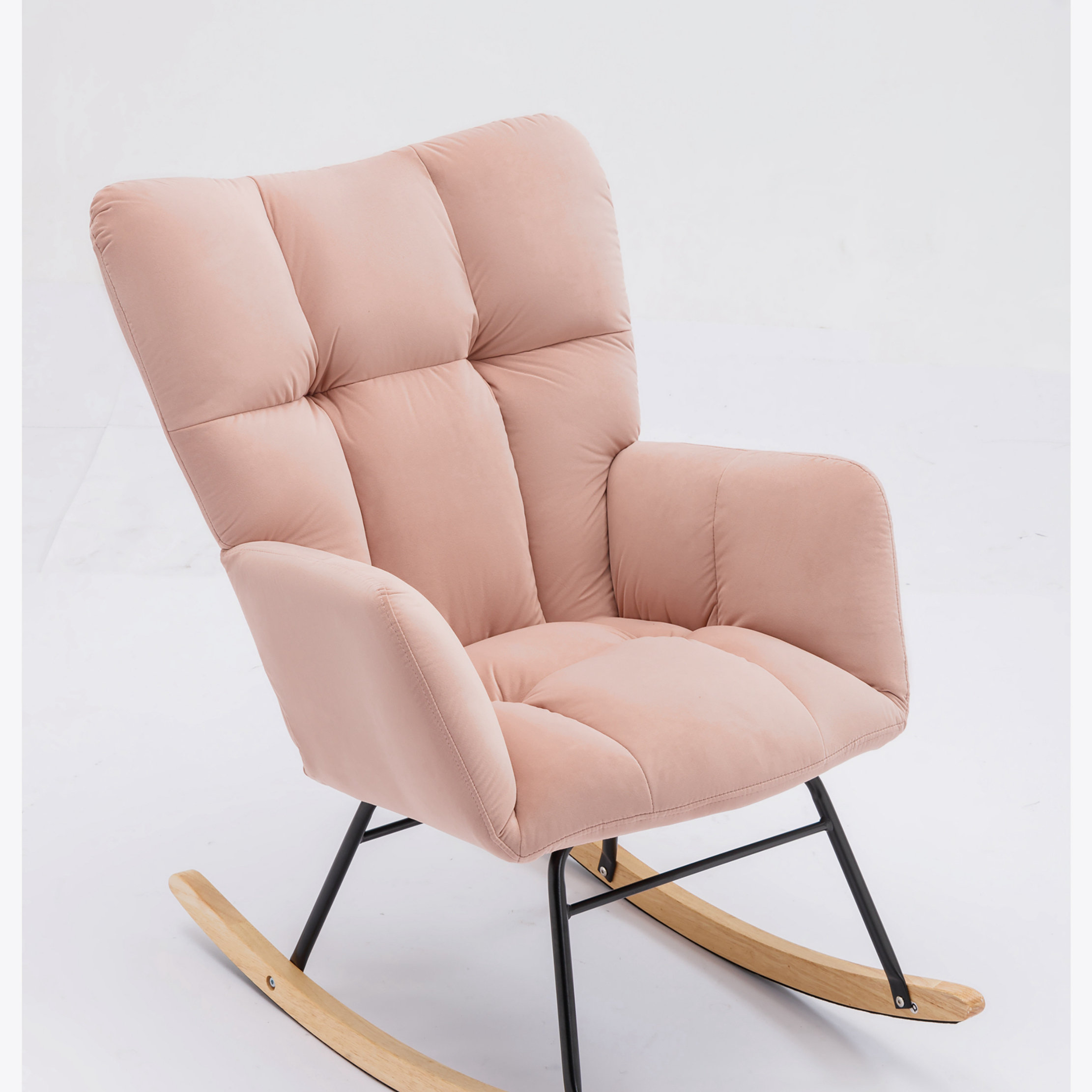 George Oliver Talliah Mid Century Modern Velvet Tufted Upholstered ...