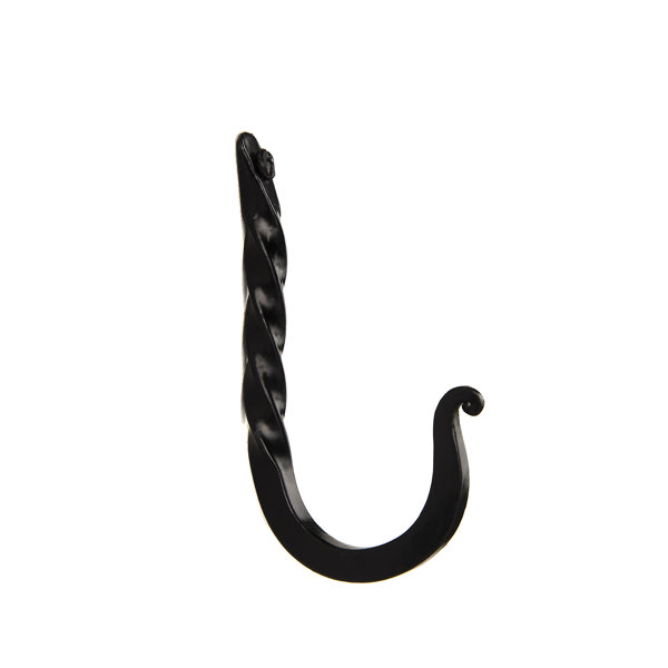 Artesano Iron Works Hand Forged 5" Wrought Iron Hook | Wayfair