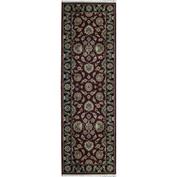 Bokara Rug Co., Inc. Hand-Knotted High-Quality Red, Black, and Light ...