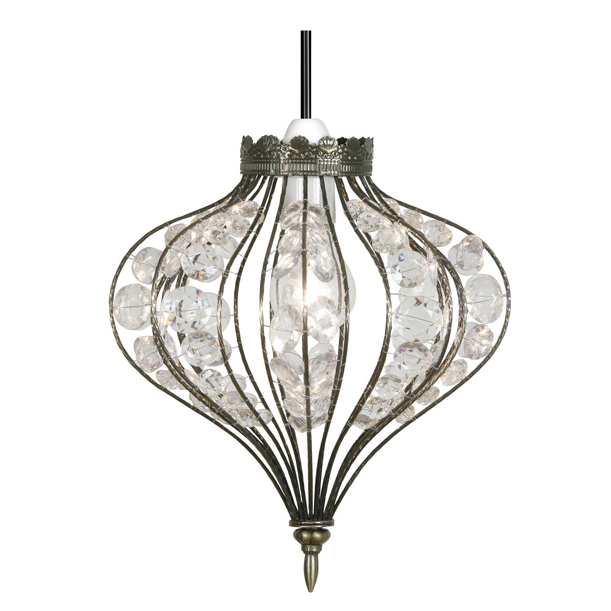 Rosdorf Park Mirabella 1-Light Geometric Pendant & Reviews | Wayfair.co.uk