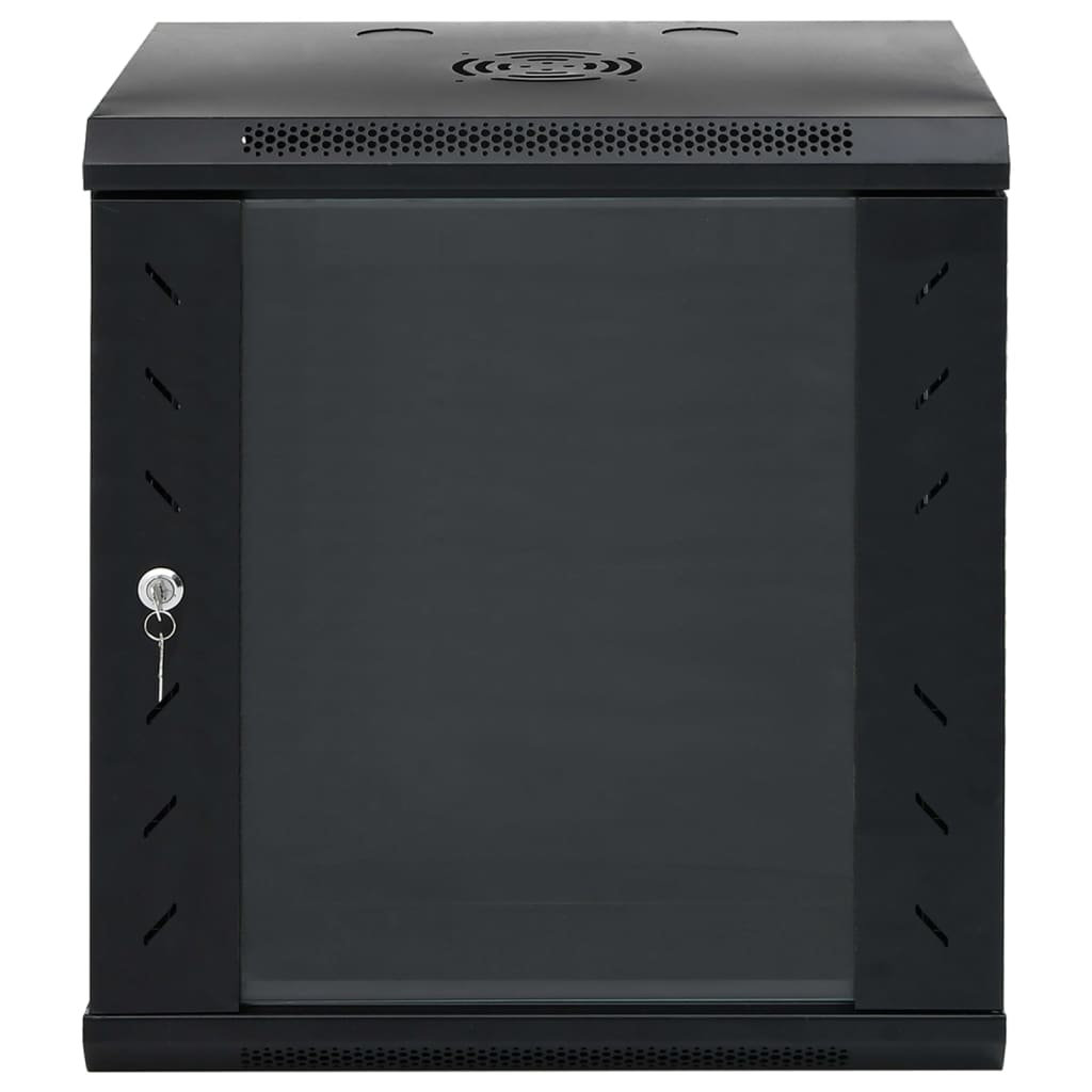 VidaXL Lanasha Inbox Zero Floor Stand Mount Network Cabinet | Wayfair