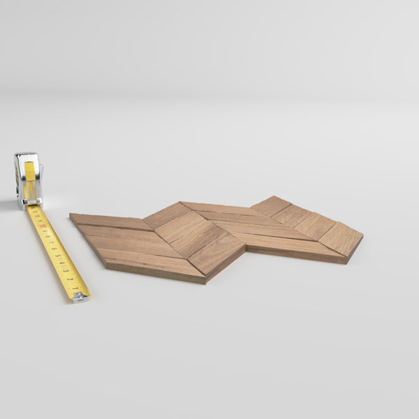 Ekena Millwork 11 7/8"W x 11 7/8"H x 1/2"P Heritage Wood Mosaic Wall ...