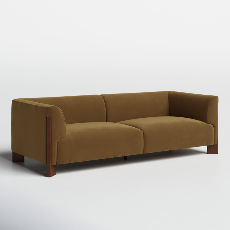 AllModern Wanetta 88'' Upholstered Sofa With Solid Wood Leg & Reviews ...