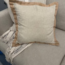 Homechoice International Group Color 20'' Throw Pillow Cover & Reviews ...