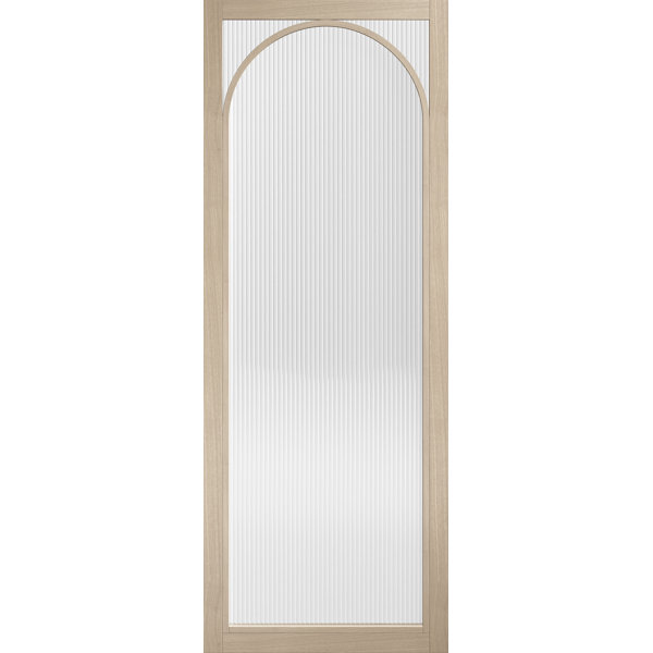 LPD Doors Melrose Reeded Glazed Internal Door | Wayfair.co.uk