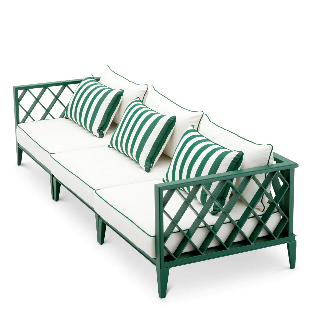 Eichholtz USA Outdoor Sofa Ocean Club L Green Blaise Off-Florent Green ...
