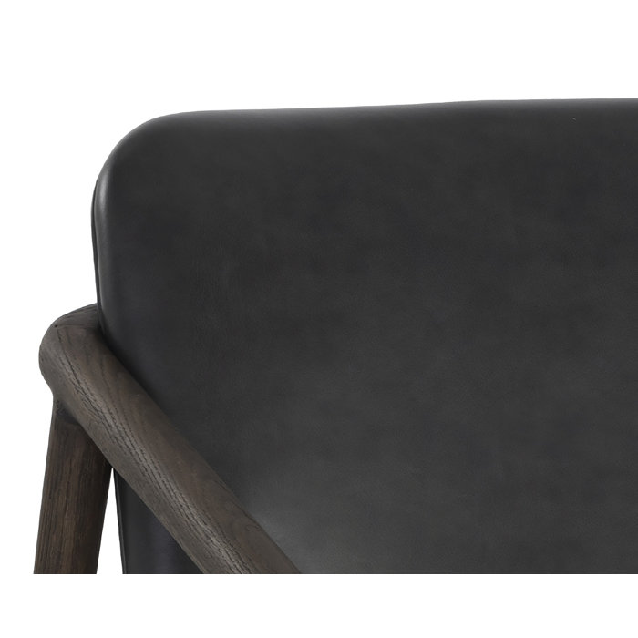 AllModern Sandy Leather Armchair | Wayfair