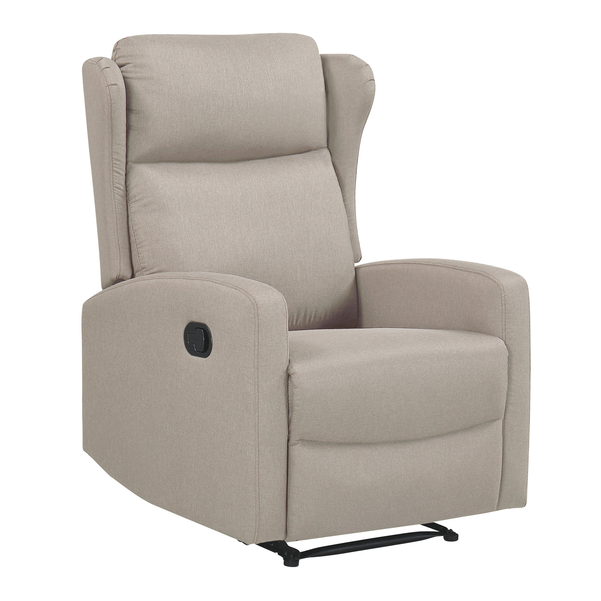 Hokku Designs Modern rocking recliner chair with lumbar support ...