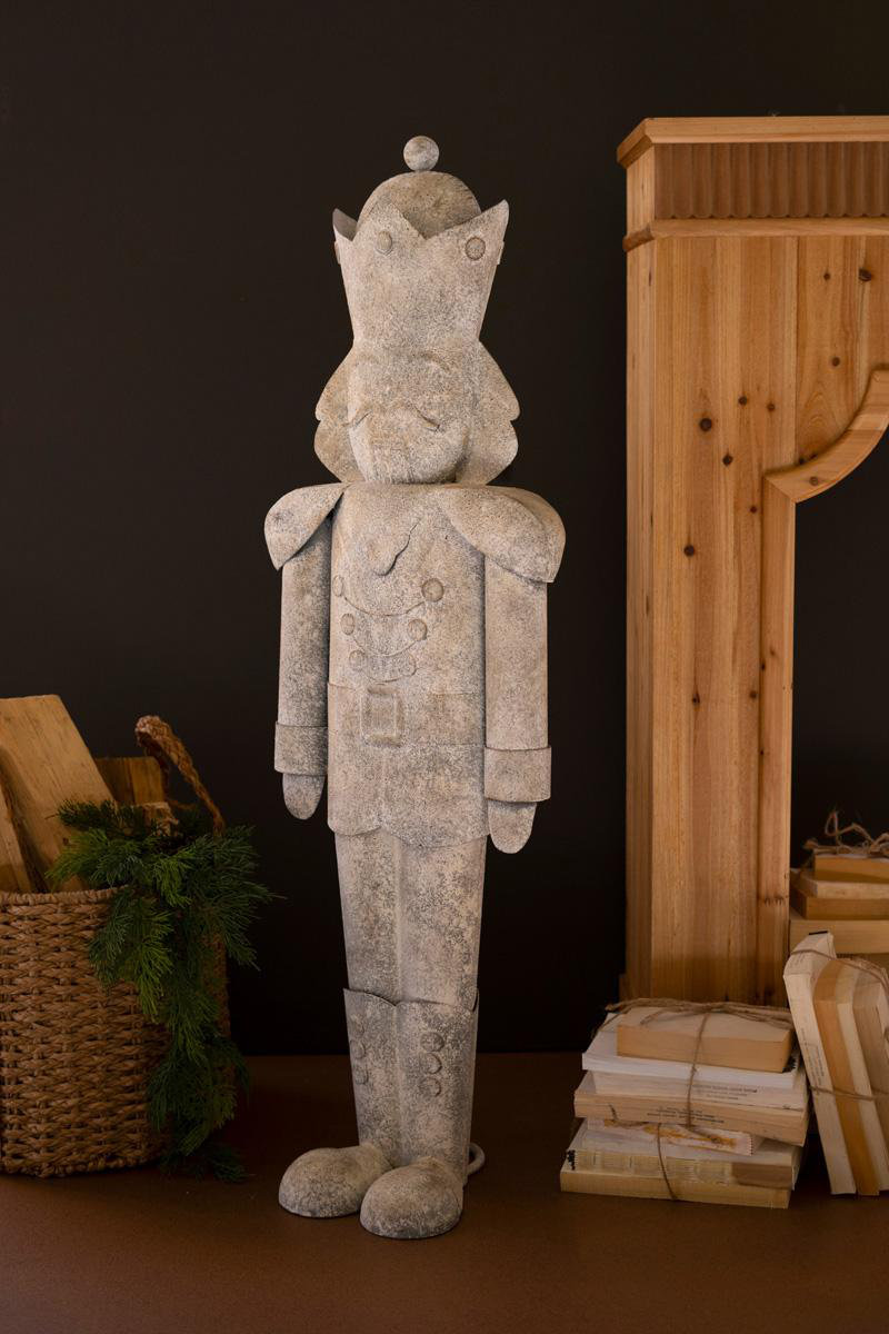 August Grove® RUSTIC METAL CHRISTMAS NUTCRACKER | Wayfair