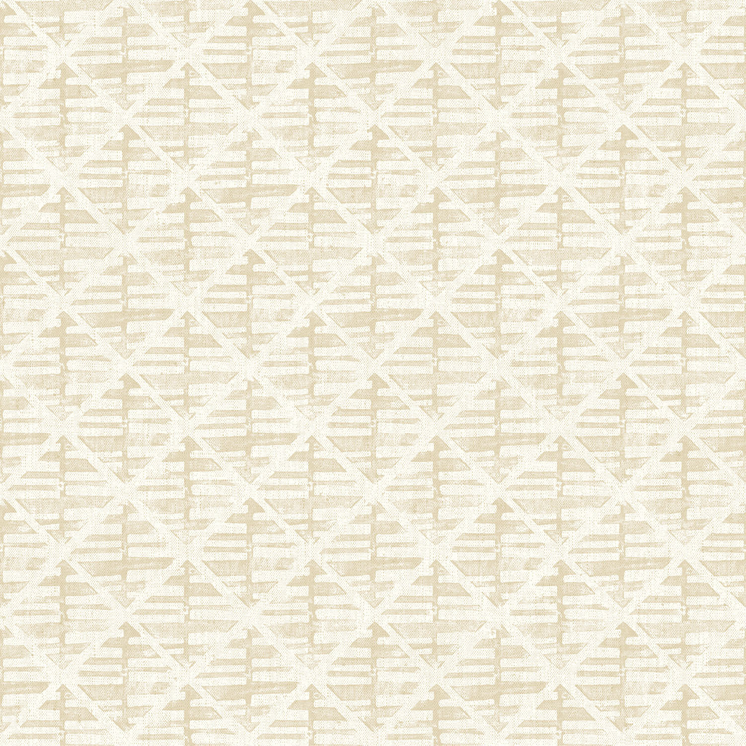 Galerie Wallcoverings Bazaar Geometric Block Print Design 33' L x 21" W ...