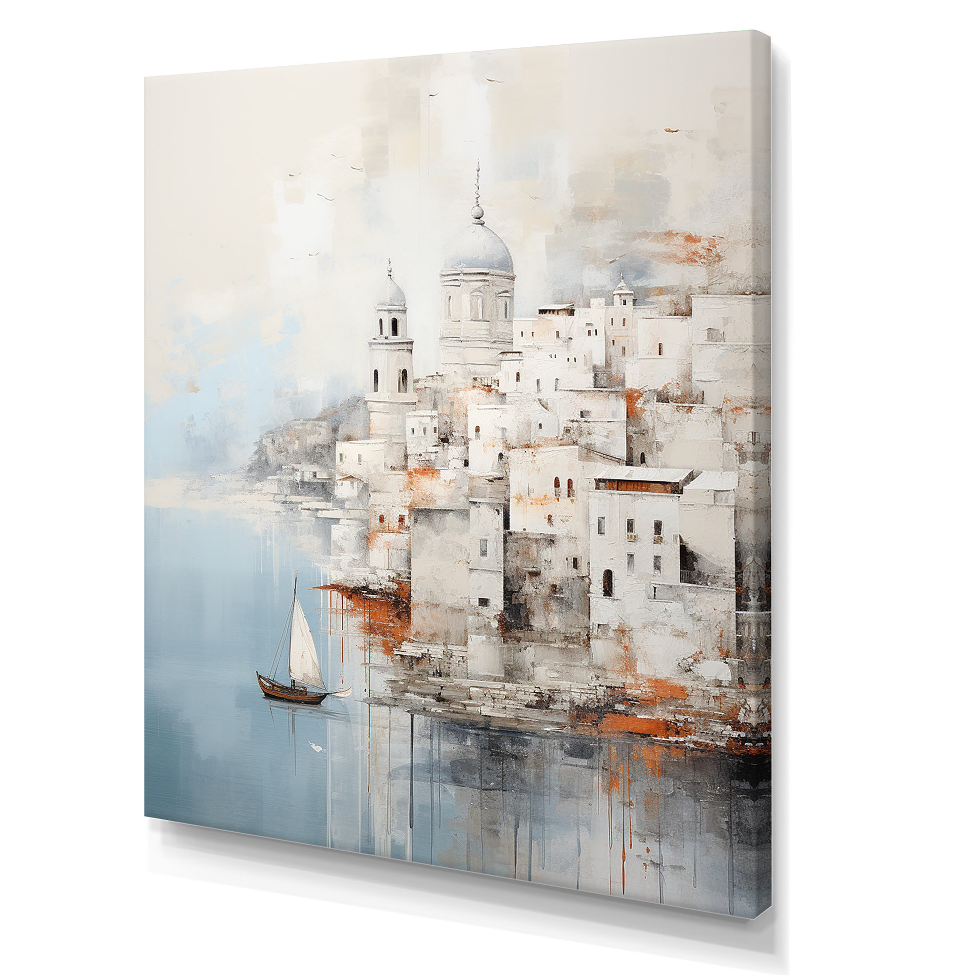 Highland Dunes Minimalism Coastal Port Perception - Print on Canvas ...