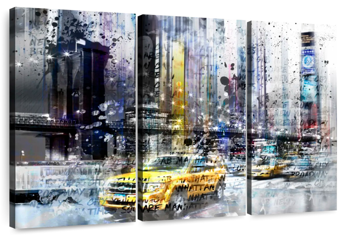 Ebern Designs Sebbie NYC Collage | Wayfair