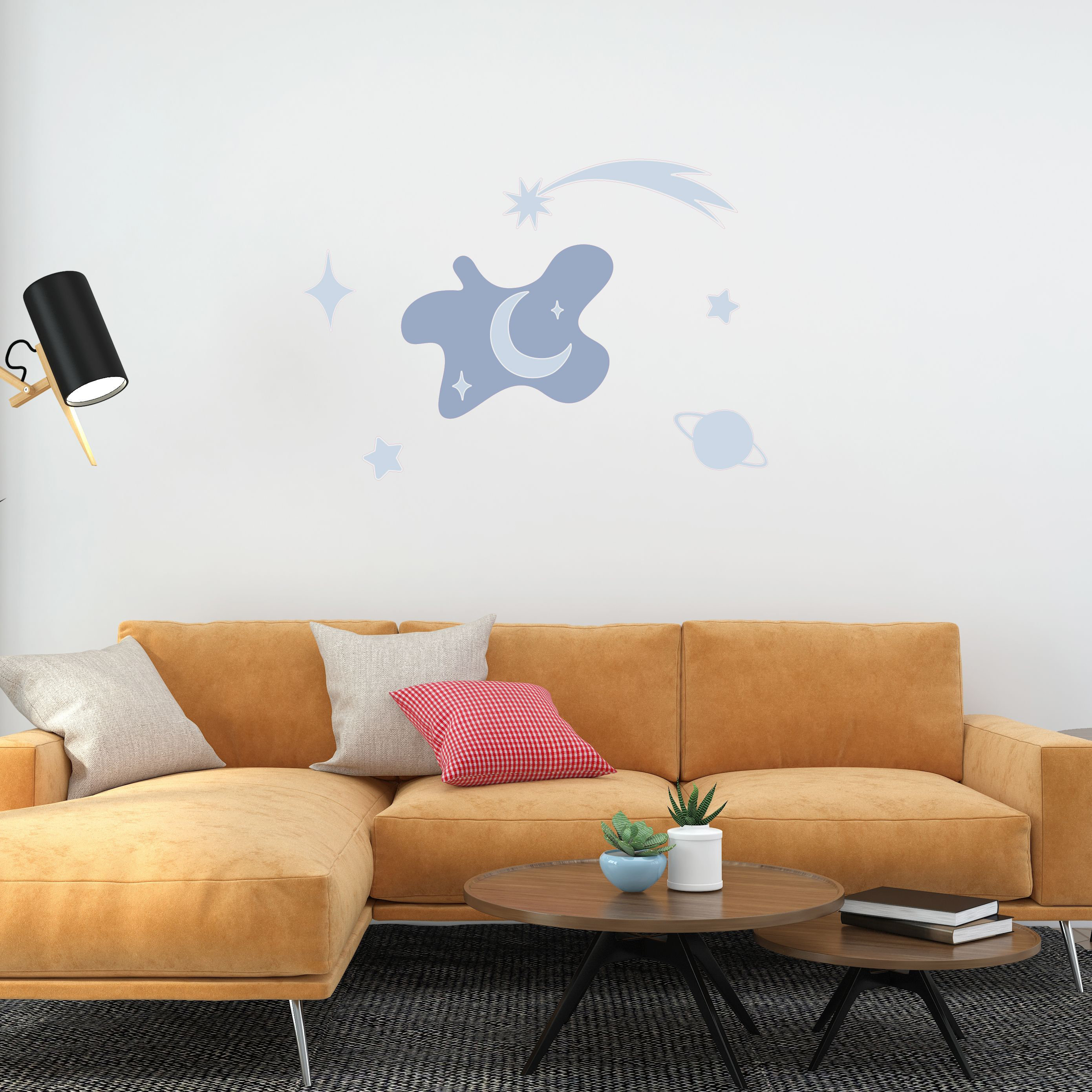 Zoomie Kids Vinyl Kids Girls Boys Nursery Bedroom Paint Splat ...