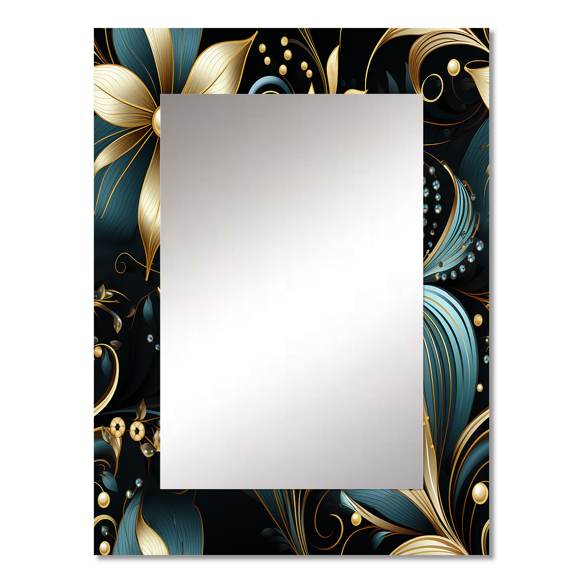 House of Hampton® Kenjal Hollywood Opulent Charm Gold And Black ...