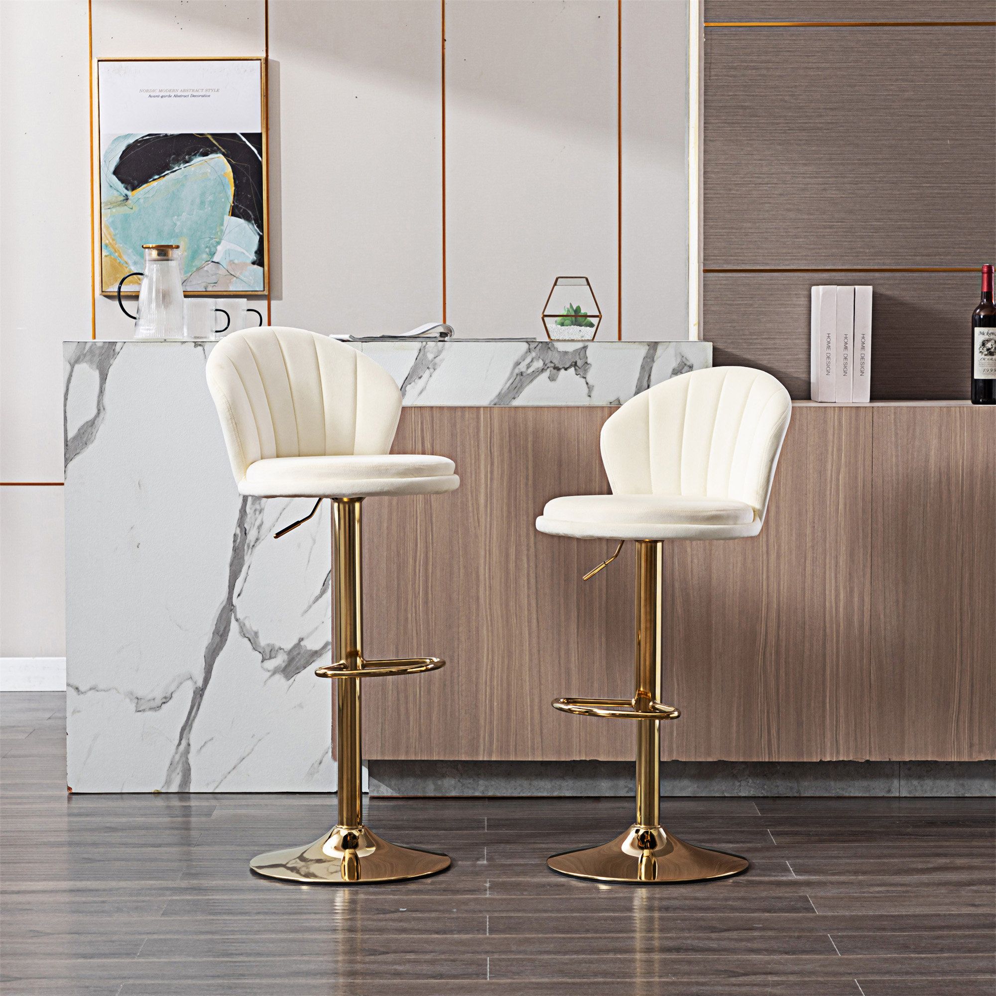 Ophelia & Co. Set Of 2 Bar Stools | Wayfair