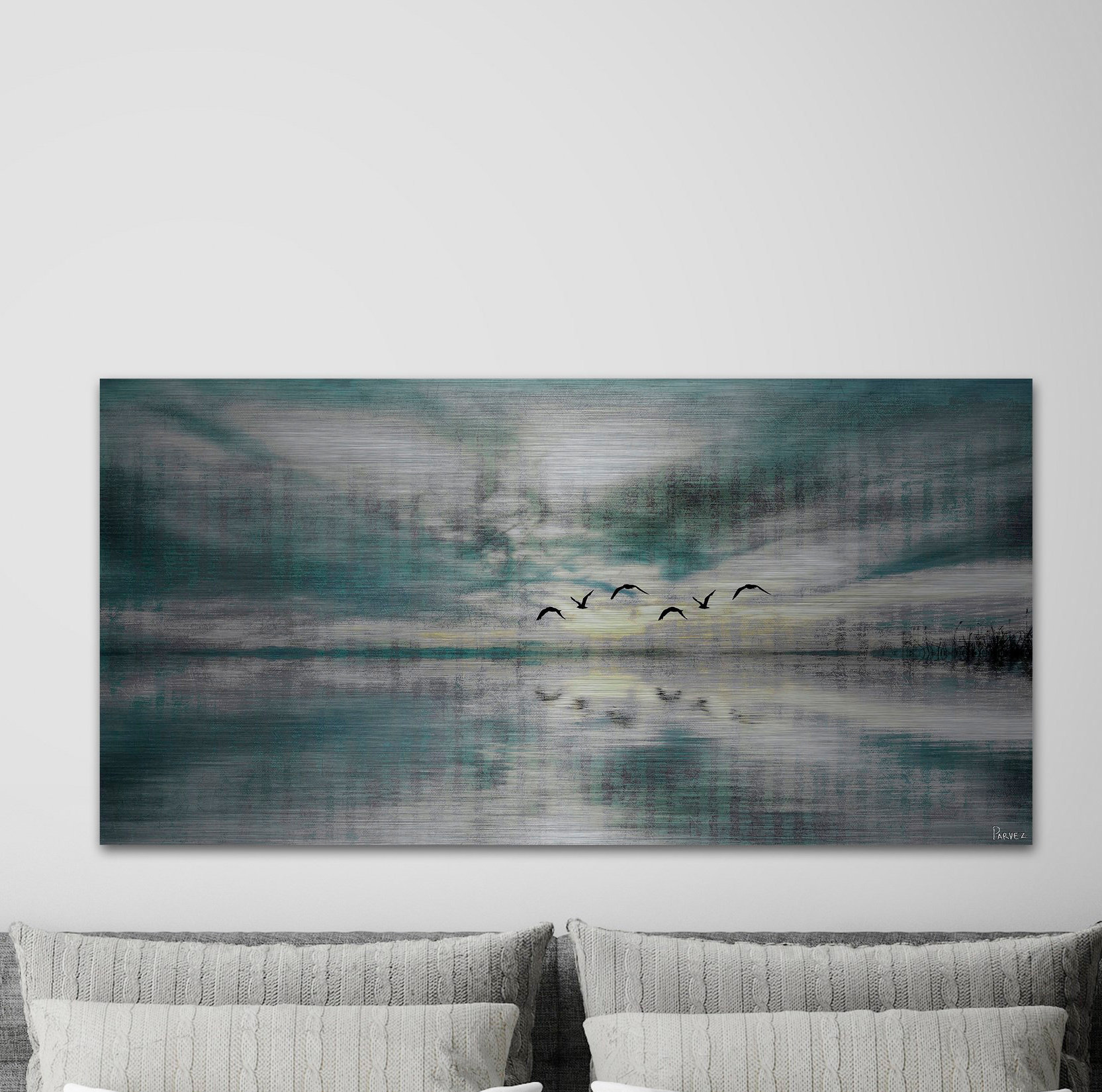 Union Rustic Juneau Birds Skylight by Parvez Taj - Unframed Print on ...