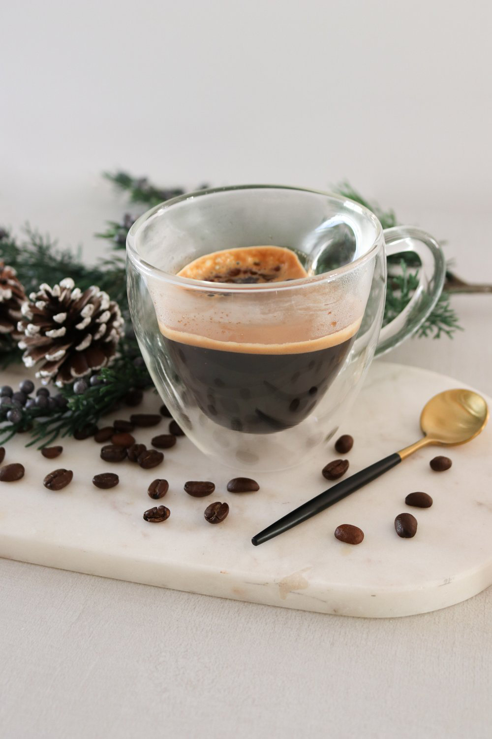 Marcel Ardani Heart Shape Double Wall Glass Cup - 8.5 oz | Wayfair