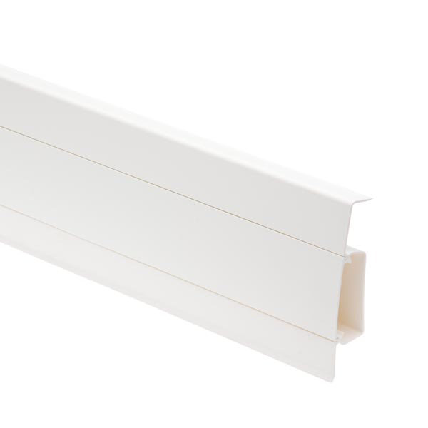 CEZAR Plastic 3'' W x 6'' L Threshold / End Cap in White - Wayfair Canada
