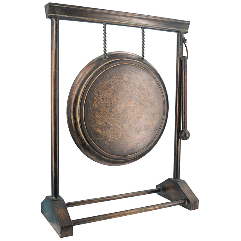 Design Toscano Sheng Kwong Decorative Metal Gong & Reviews | Wayfair